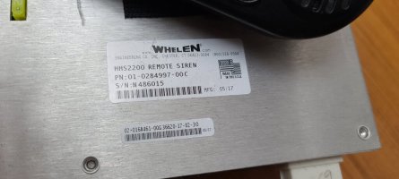For Sale: Modern - Whelen HHS2200 Handheld | eLightbars