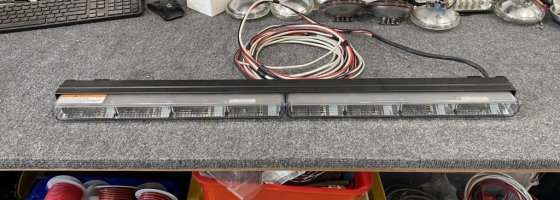 Sold - Federal Signal CN Signalmaster Dual Color Red/Blue and Amber ...