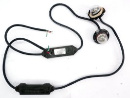 Sold - $40 2 Red Whelen Vertex Hide-Away 60LED Police/Fire Lights Lot ...